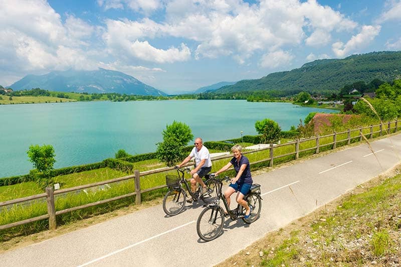 Cycling holiday from Lyon to Orange on the Rhone Cycle Path.